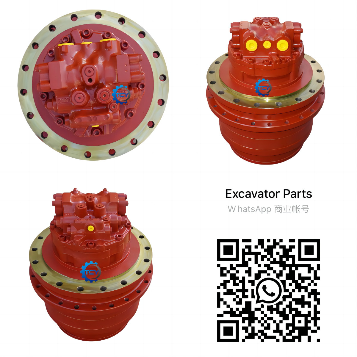13249212 Mini Excavators Digger Final Drive Motors Drive Sy305 Sy335 ...