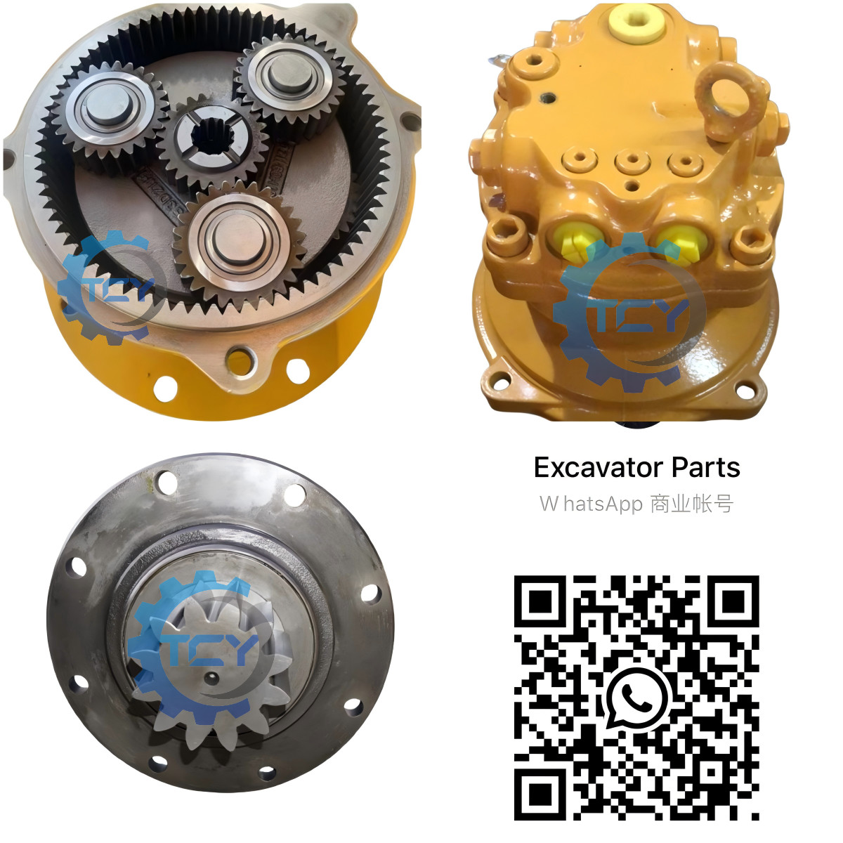 150201010037A Swing Motor GS3D21 MSG-44P Rotary Motor SY75 SY75C Swing ...